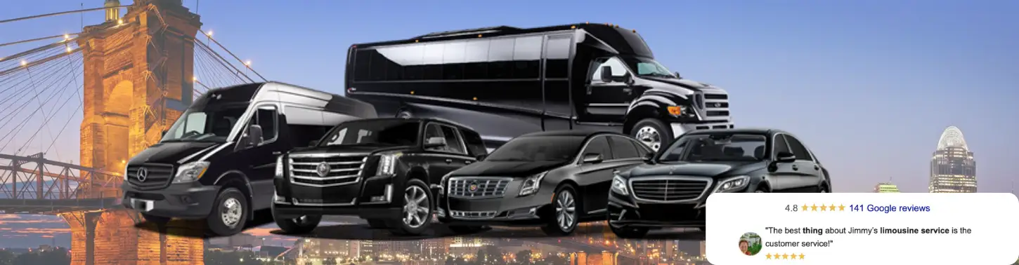 Award-Winning Cincinnati Limousine Bus Service - Jimmy's